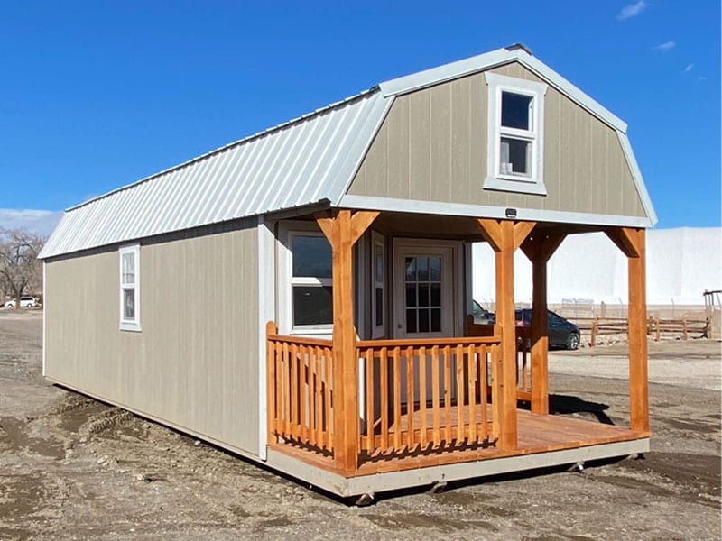 Deluxe Lofted Barn Cabin | Out West Buildings