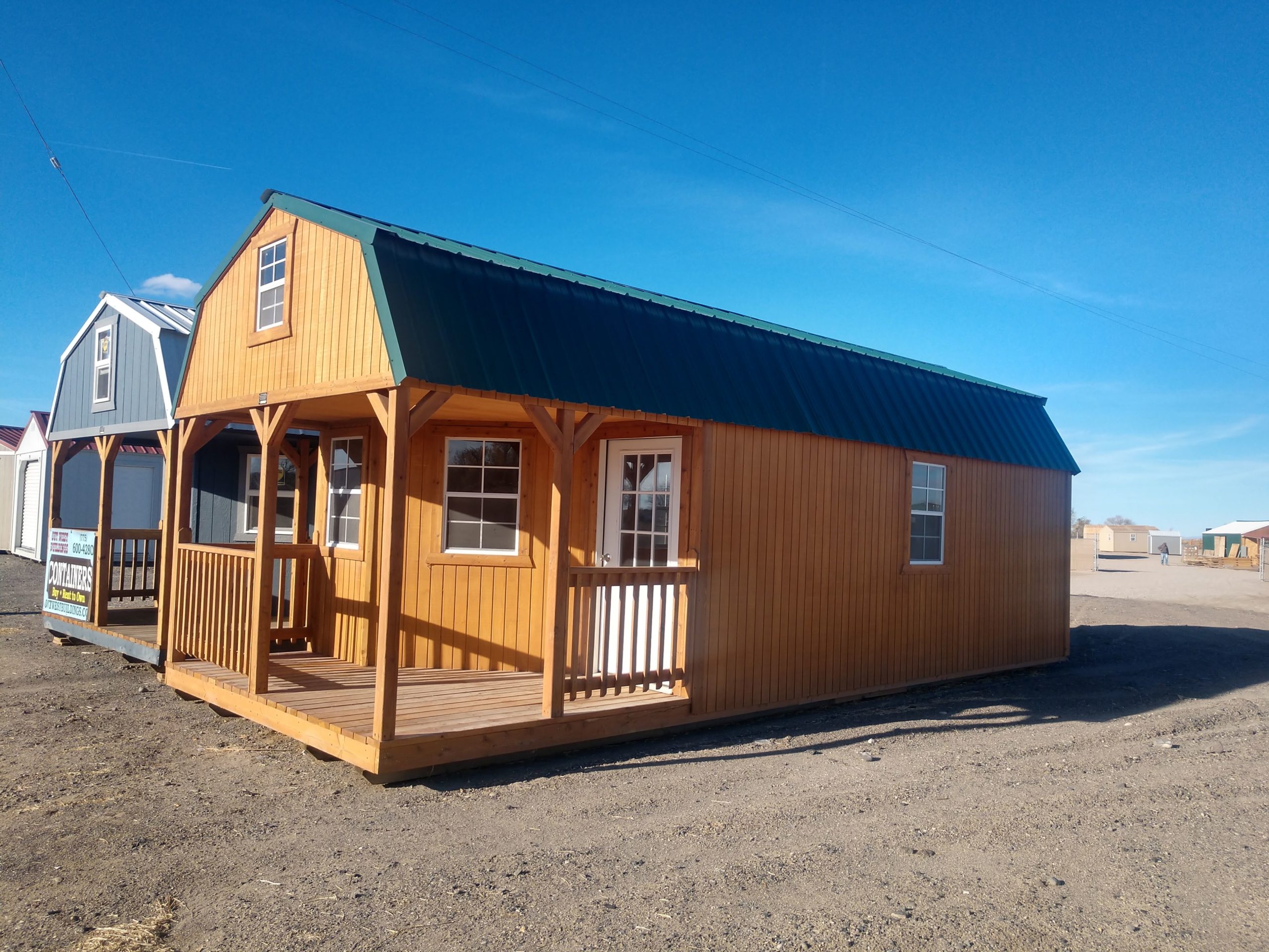 Deluxe Lofted Barn Cabin | Out West Buildings